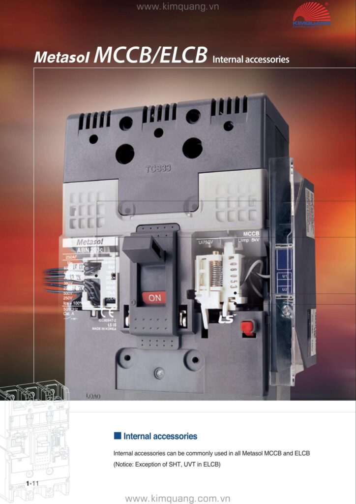 LS Catalogue thiết bị điện công nghiệp đóng cắt tự động Hàn Quốc