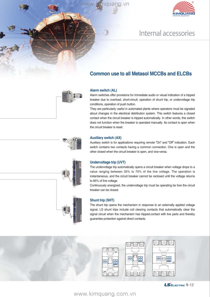 LS Catalogue thiết bị điện công nghiệp đóng cắt tự động Hàn Quốc